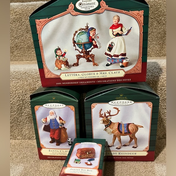Hallmark | Holiday | Hallmark Keepsake Ready Reindeer Santa Toy Chest ...